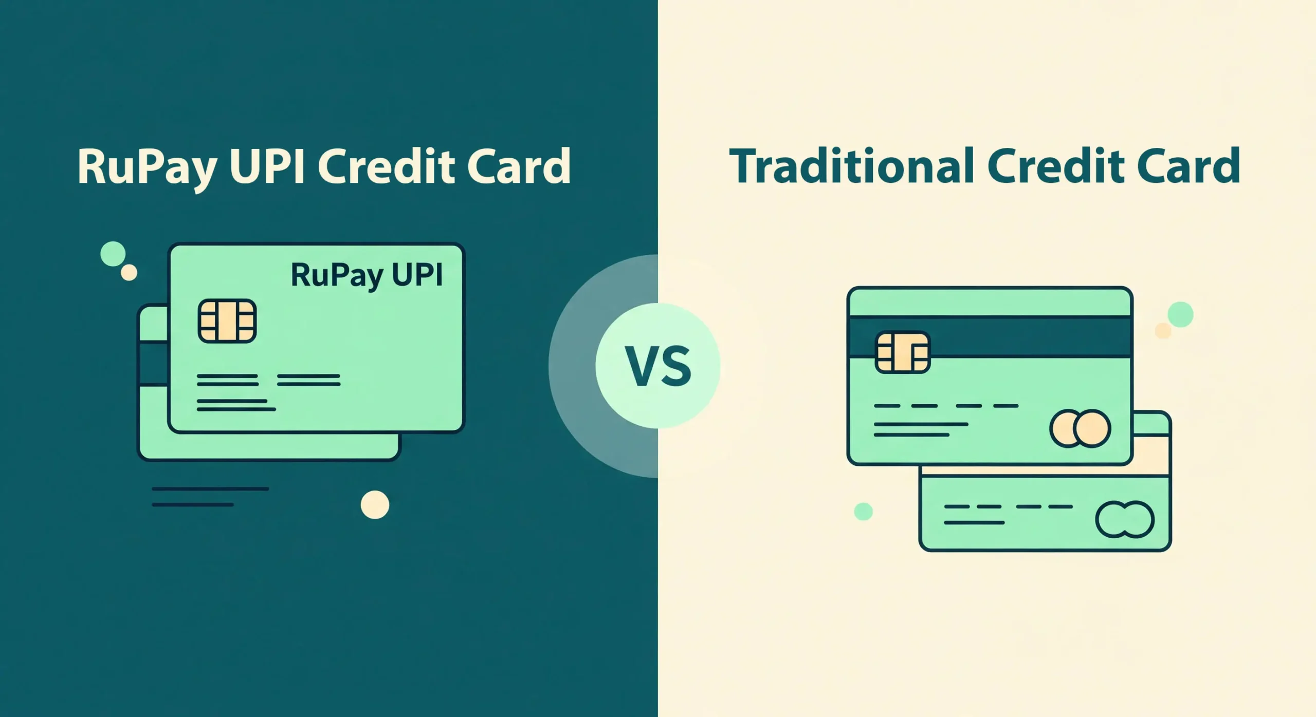 RuPay UPI Credit Card vs Traditional Credit Cards: What's the Difference?